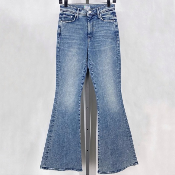 MOTHER | Jeans | Nwt Mother Blue Flare Jeans | Poshmark